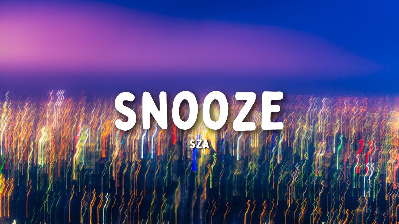 SZA - Snooze tradução (PT/BR) - YouTube