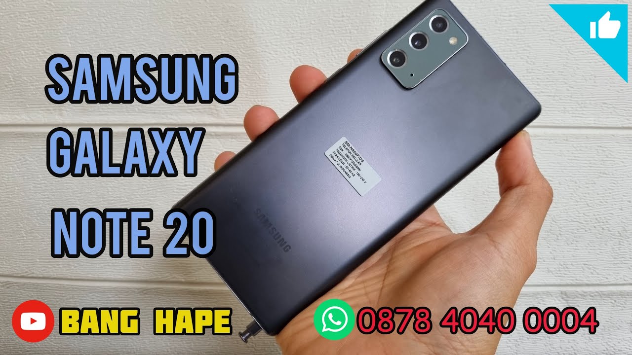 (sold) Betah Pake Ini - Review Samsung Galaxy Note 20 256gb SEIN di ...