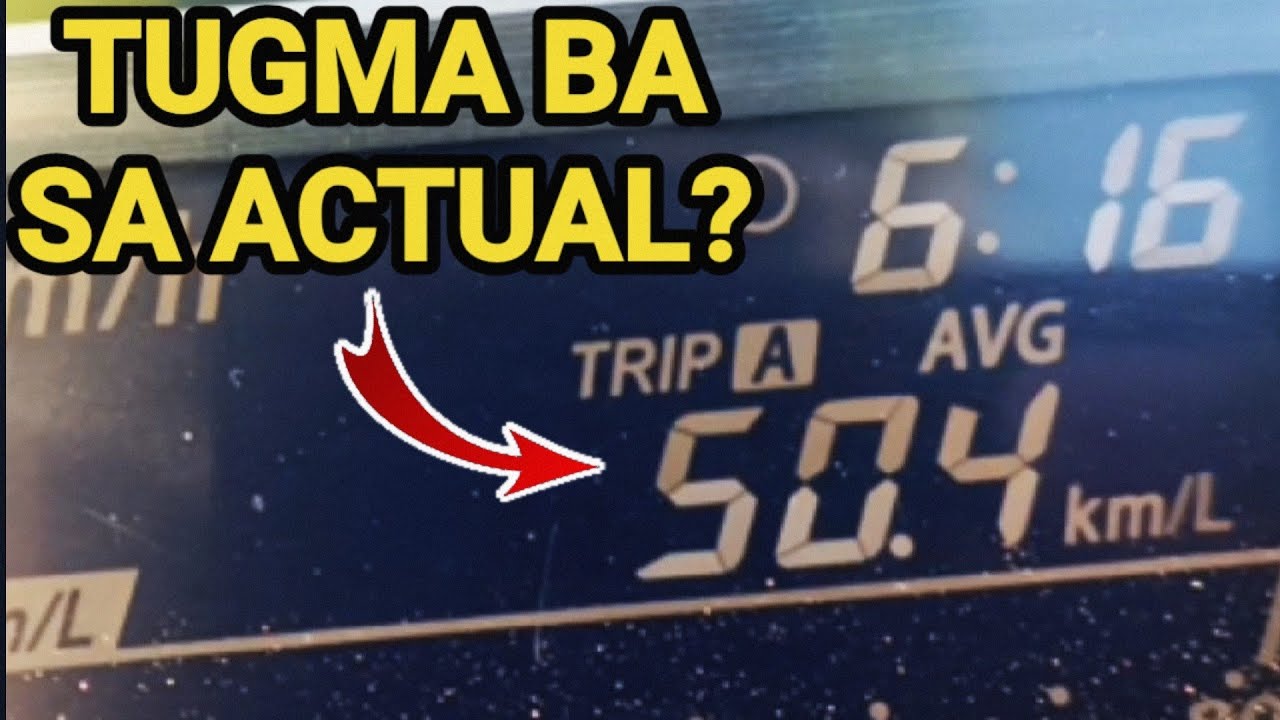 Accurate ba sa Actual ang AVG Fuel Consumption sa Digital panel? | Moto ...