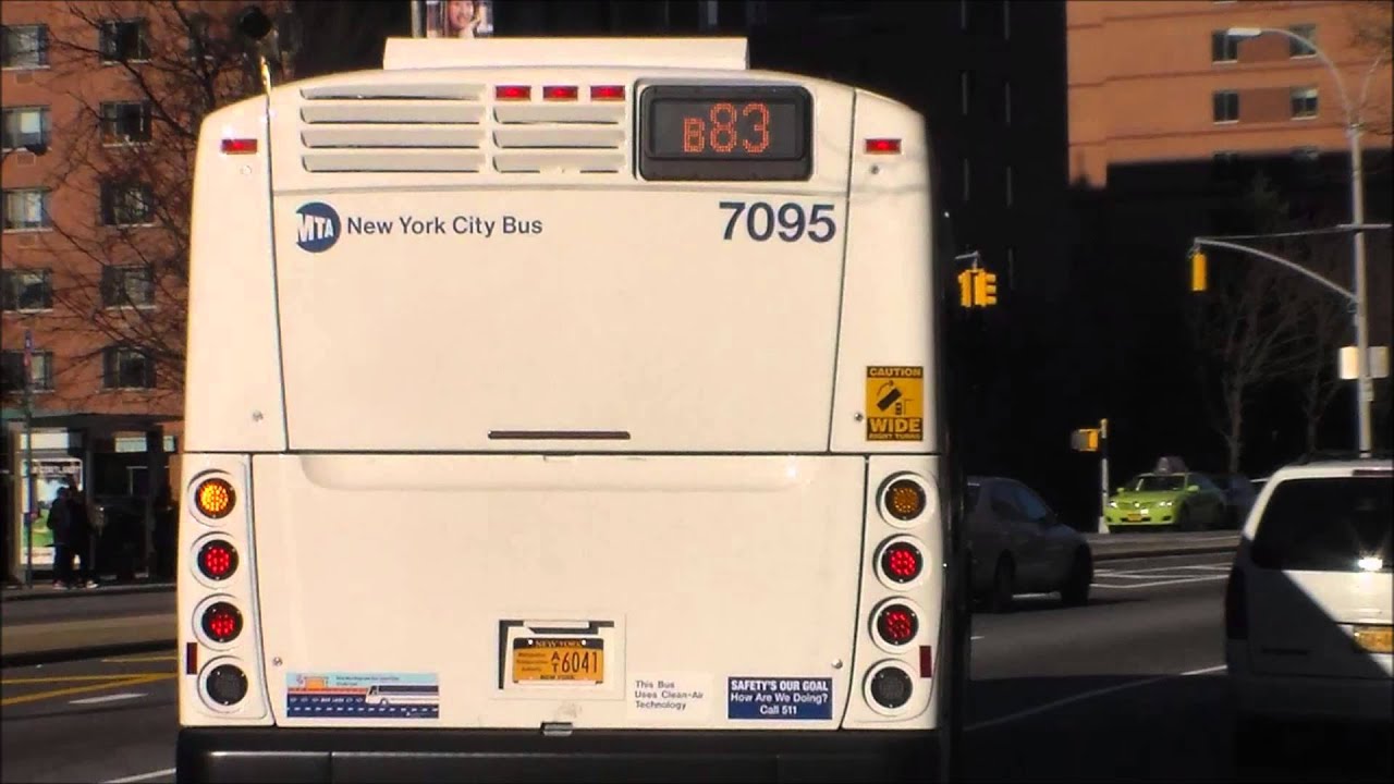 2014 New Flyer XD40 "Xcelsior" #7095 Audio Recording - YouTube