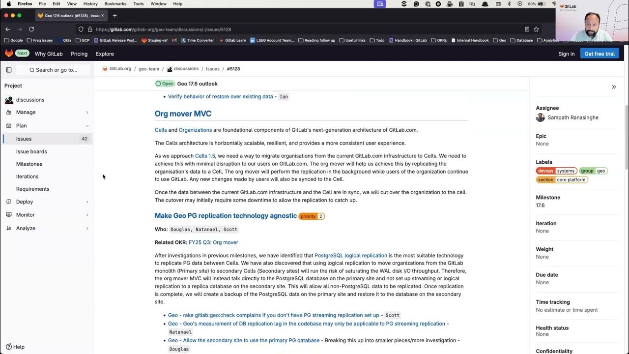 Gitlab 17.6 Kickoff - Core Platform:Geo - YouTube