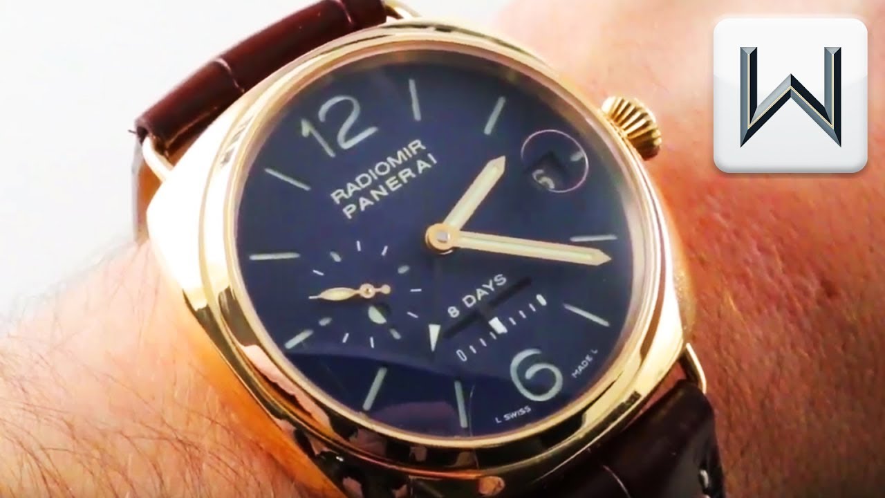 Panerai Radiomir 8 Day GMT for Cellini (PAM 266) Luxury Watch Review ...