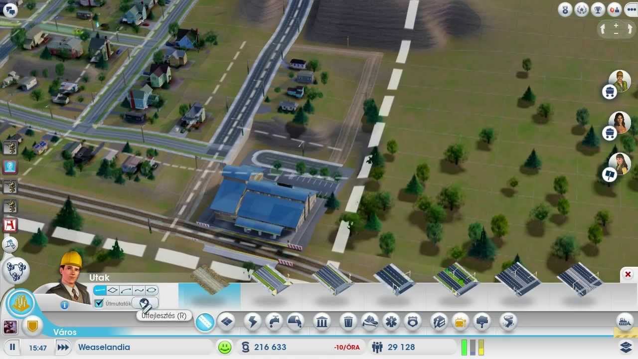 SimCity 13. rész- Weasels on the roof (Valesz)- SIHUHU!!!! - YouTube