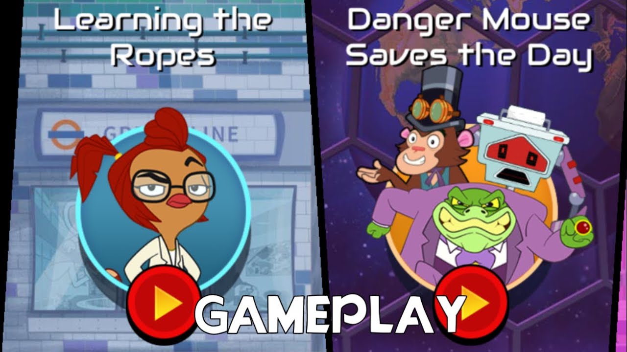 Danger Mouse: Tech-cellent Adventure - Learning The Ropes / Saves The ...