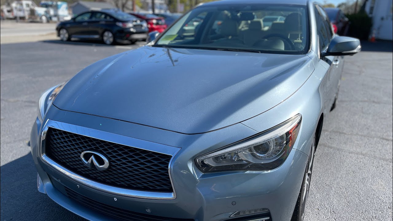 2017 Infiniti Q50 Hybrid Awd fully loaded 71,000 miles - YouTube