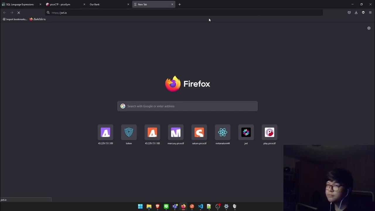 PicoCTF Solution (Thai Language) - JAuth - YouTube