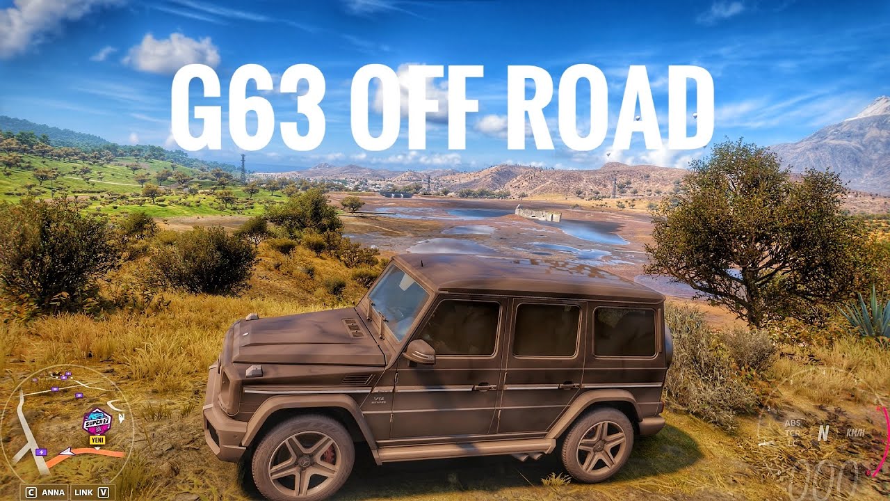 Mercedes G63 AMG Off-Road- Logitech G29 -ForzaHorizon5 - YouTube