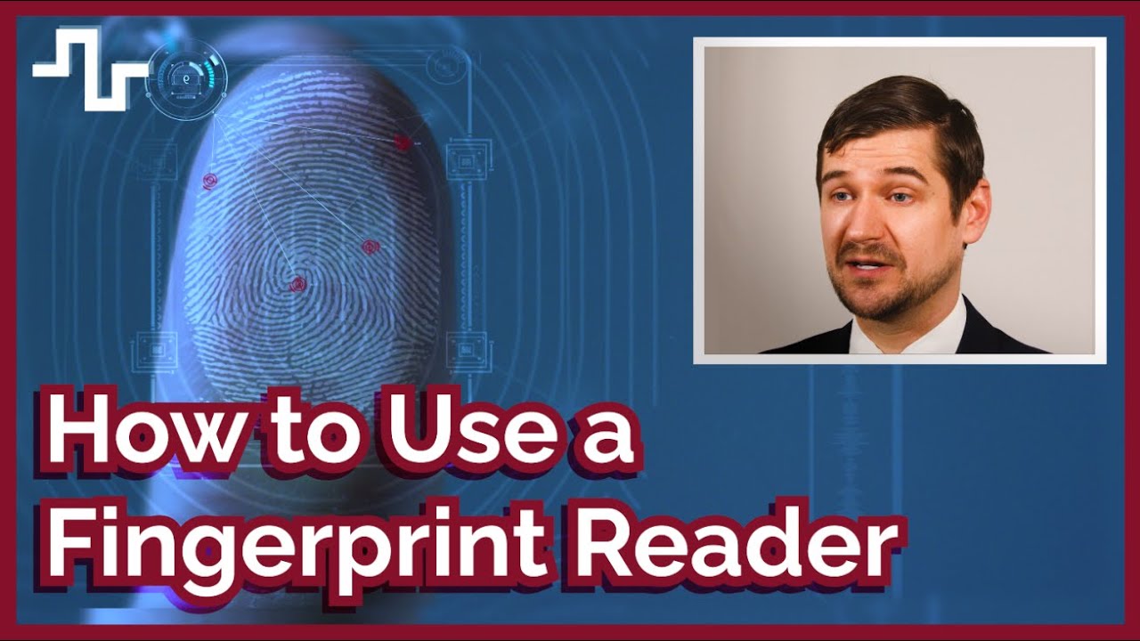 👆 How to Use a Fingerprint Reader (Lesson Preview) - What You Need to ...