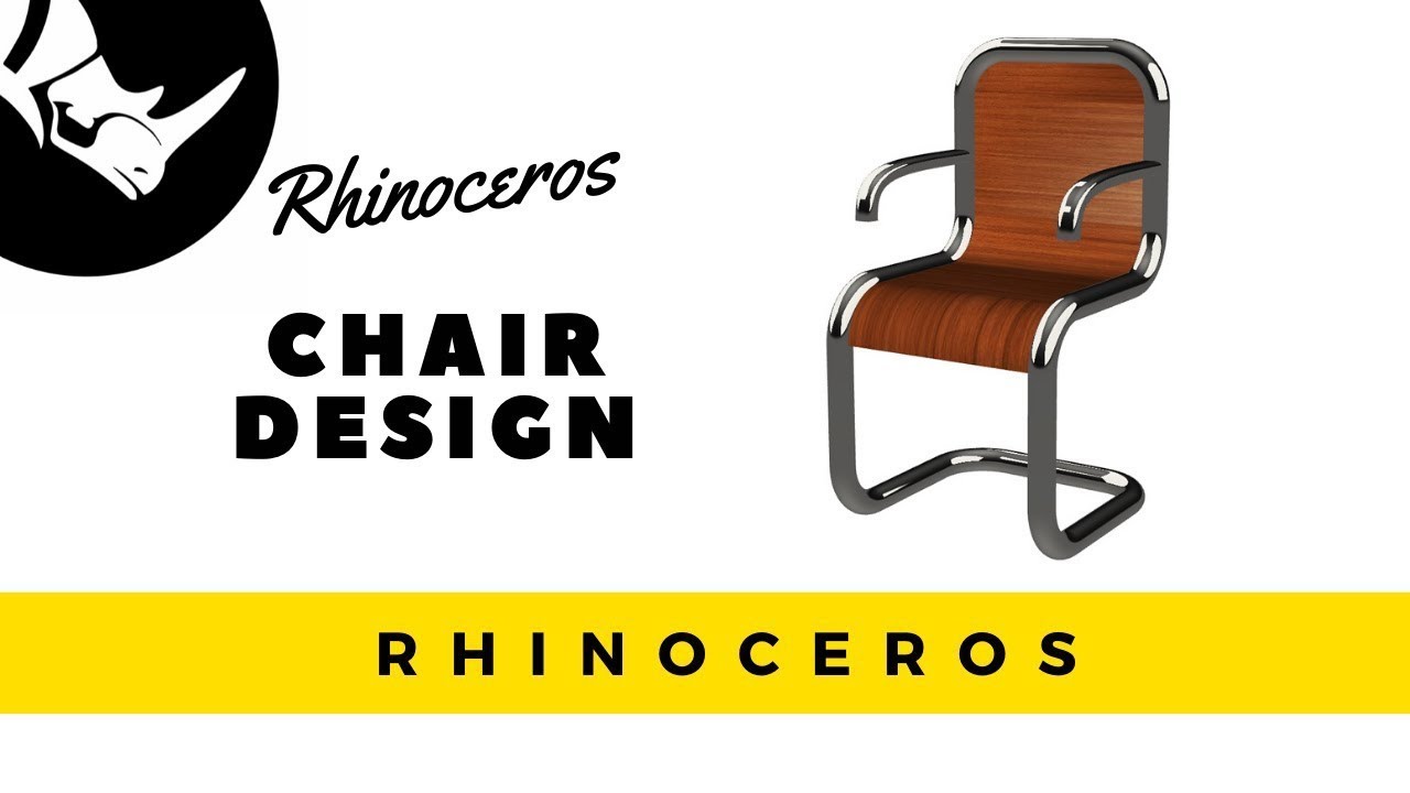 Chair Design | Rhinoceros 6 - YouTube