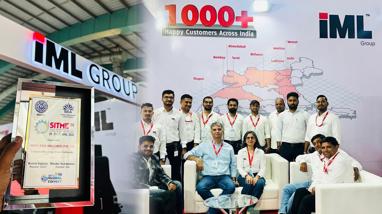 IML Group | Surat International Textile & Machinery Expo SITME'24 - YouTube