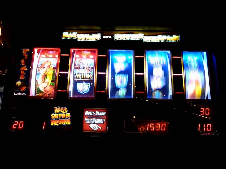 Super Respin Slot Machine Bonus Win (queenslots) - YouTube