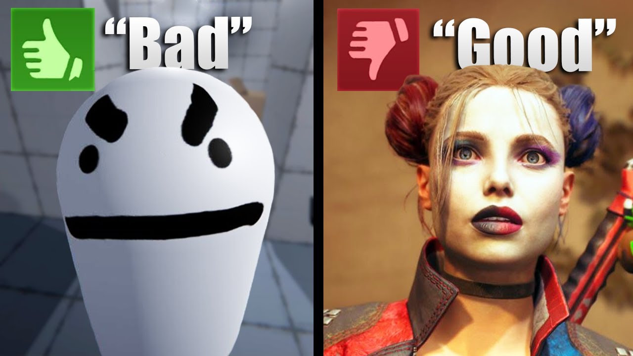 Underrated "Bad" vs Terrible "Good" Games - YouTube