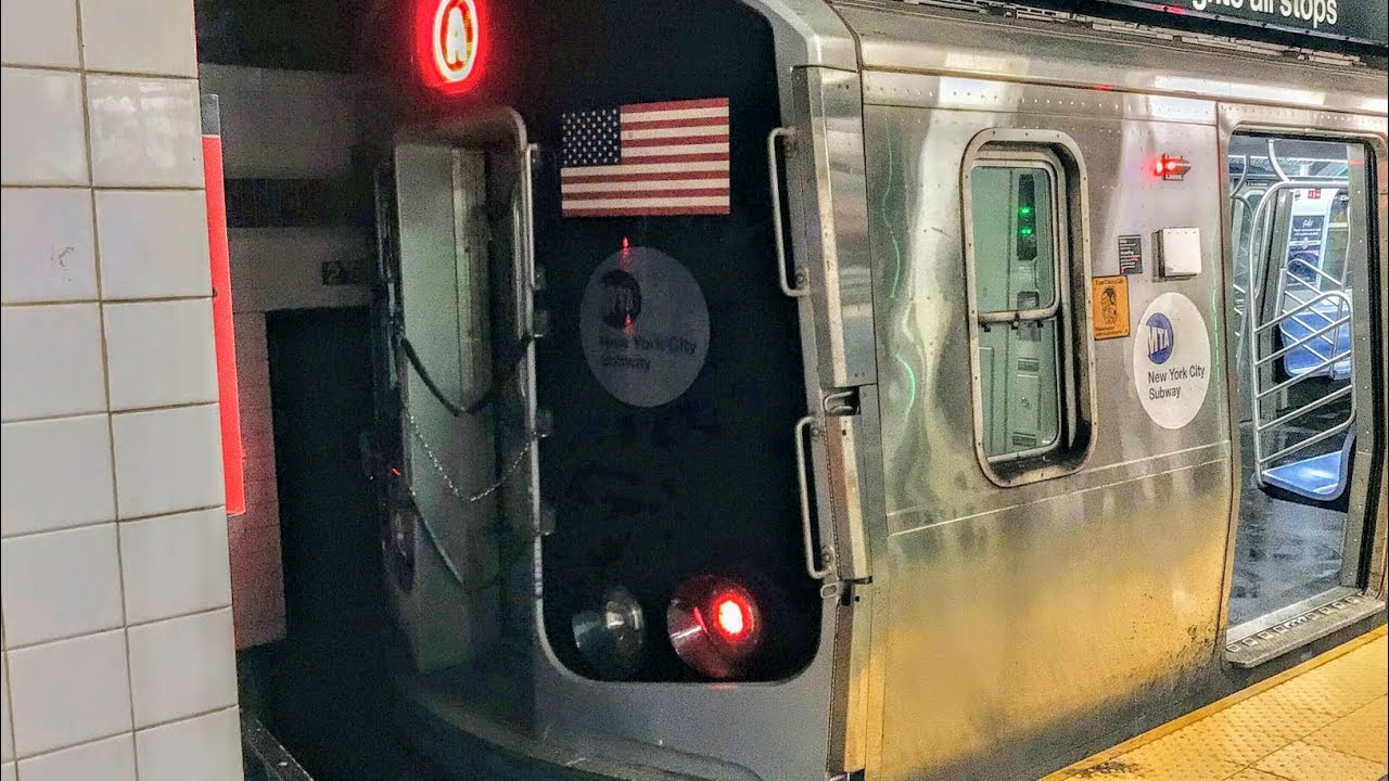 NYC Subway: Onboard an R179 A Train from Fulton Street to 168th Street ...