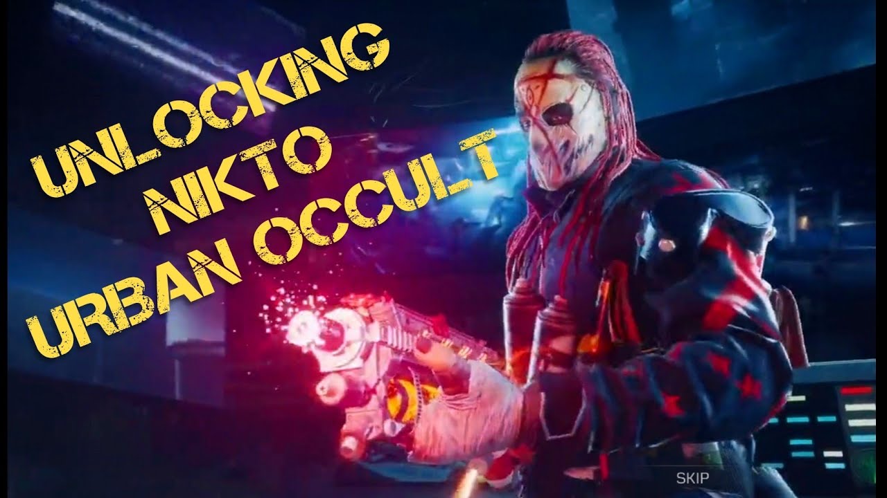 UNLOCKING NIKTO URBAN OCCULT în Cod mobile Codm by STONE SHOTS - YouTube