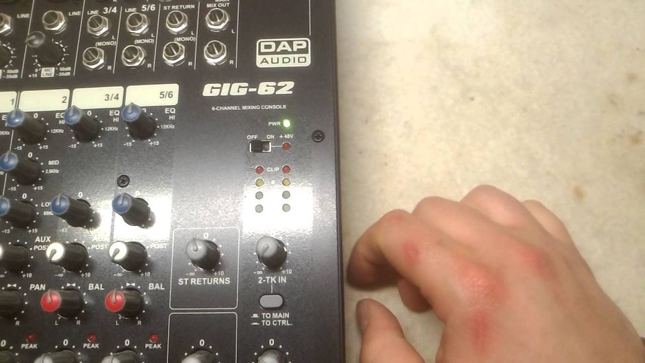 DAP AUDIO GIG 6-2 VISTAZO GENERAL - YouTube