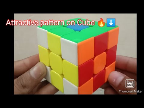 Attractive pattern on Cube 🔥 pt21 - YouTube