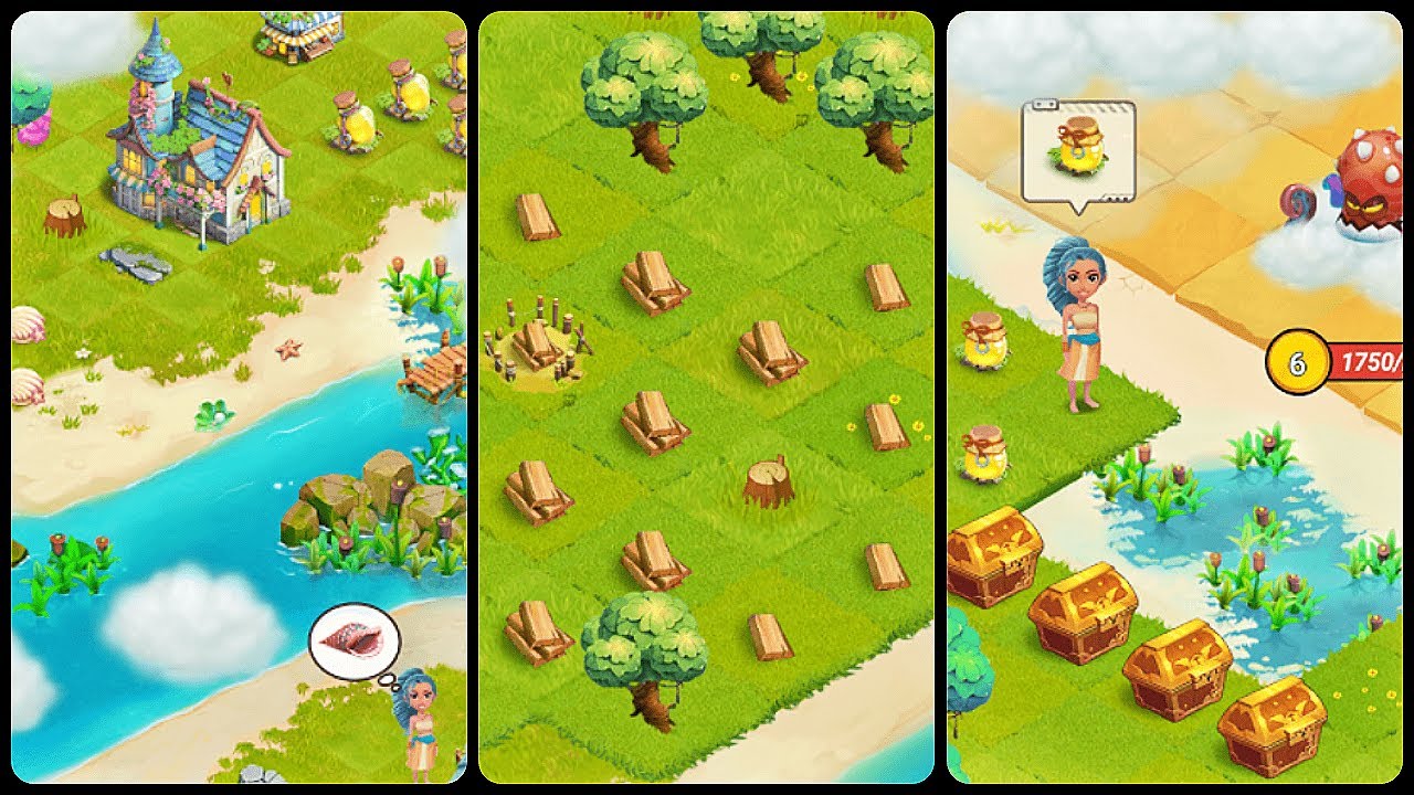 Merge Island farm (Early Access) (Gameplay Android) - YouTube