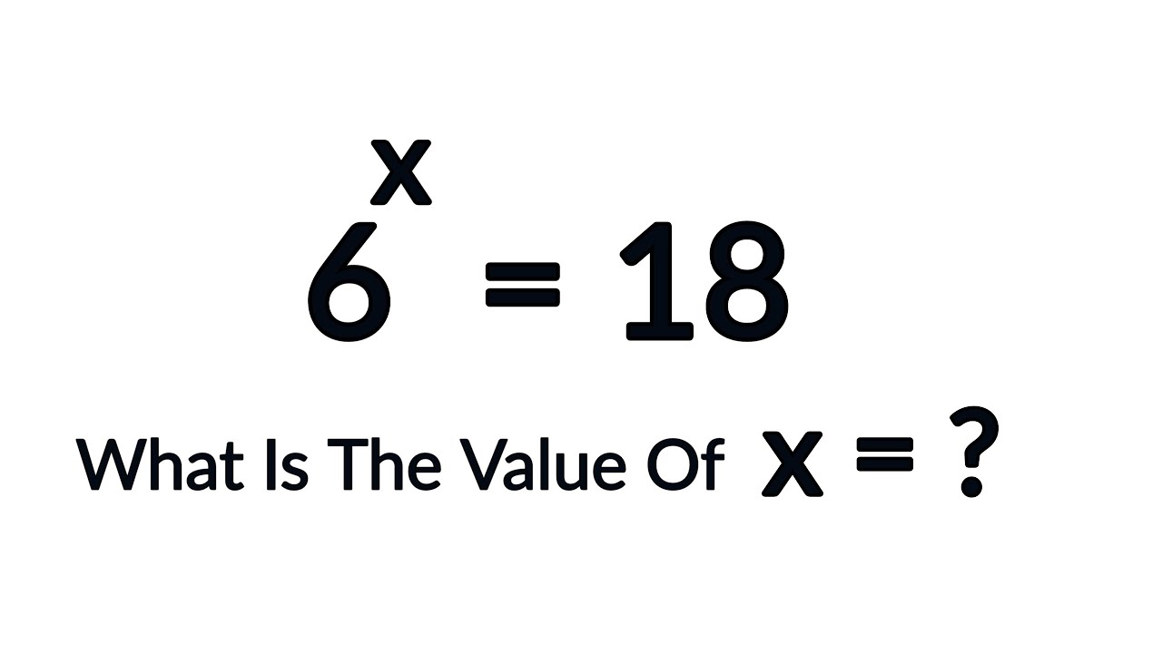 Algebra Problem | Find the Value of X in this Equation - YouTube