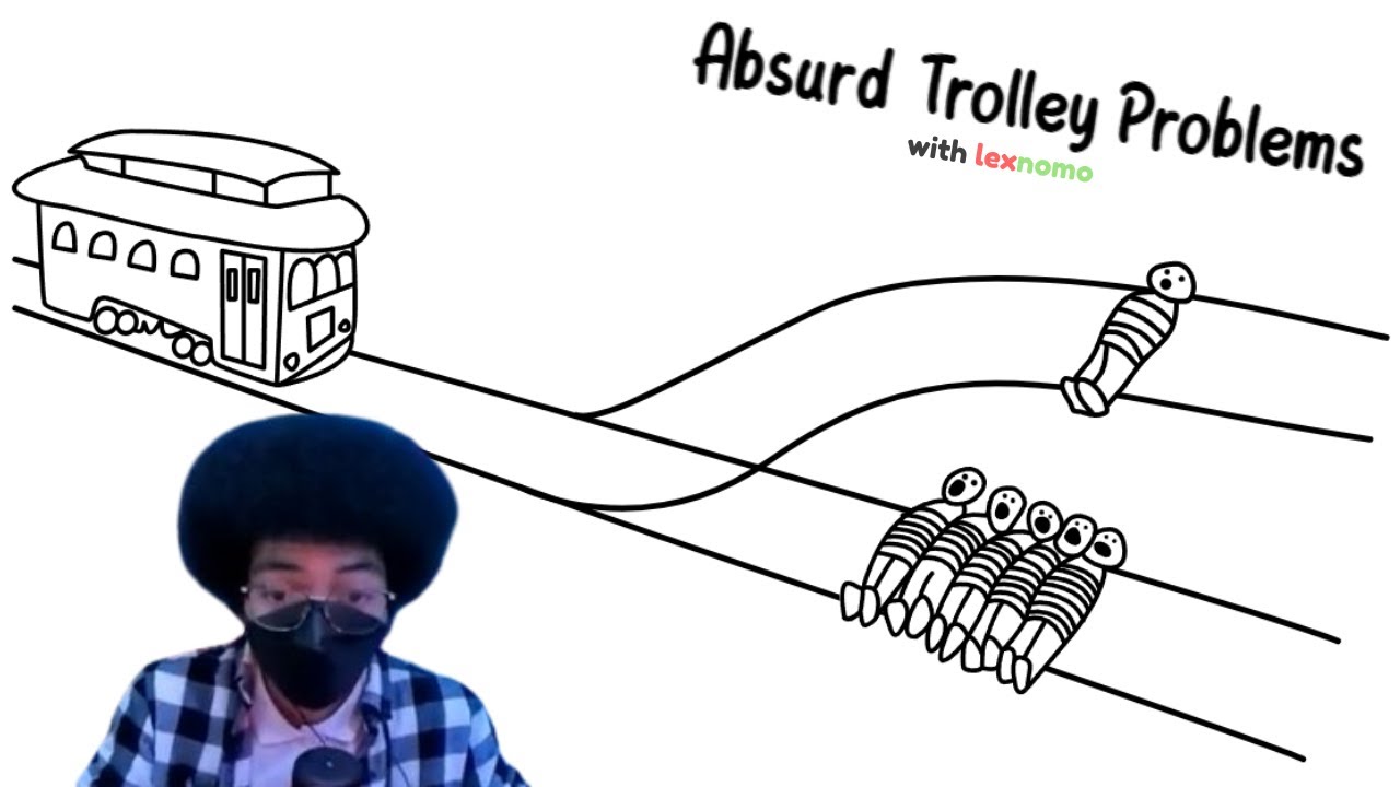 BEATING the Absurd Trolley Problems game | A lexnomo stream - YouTube