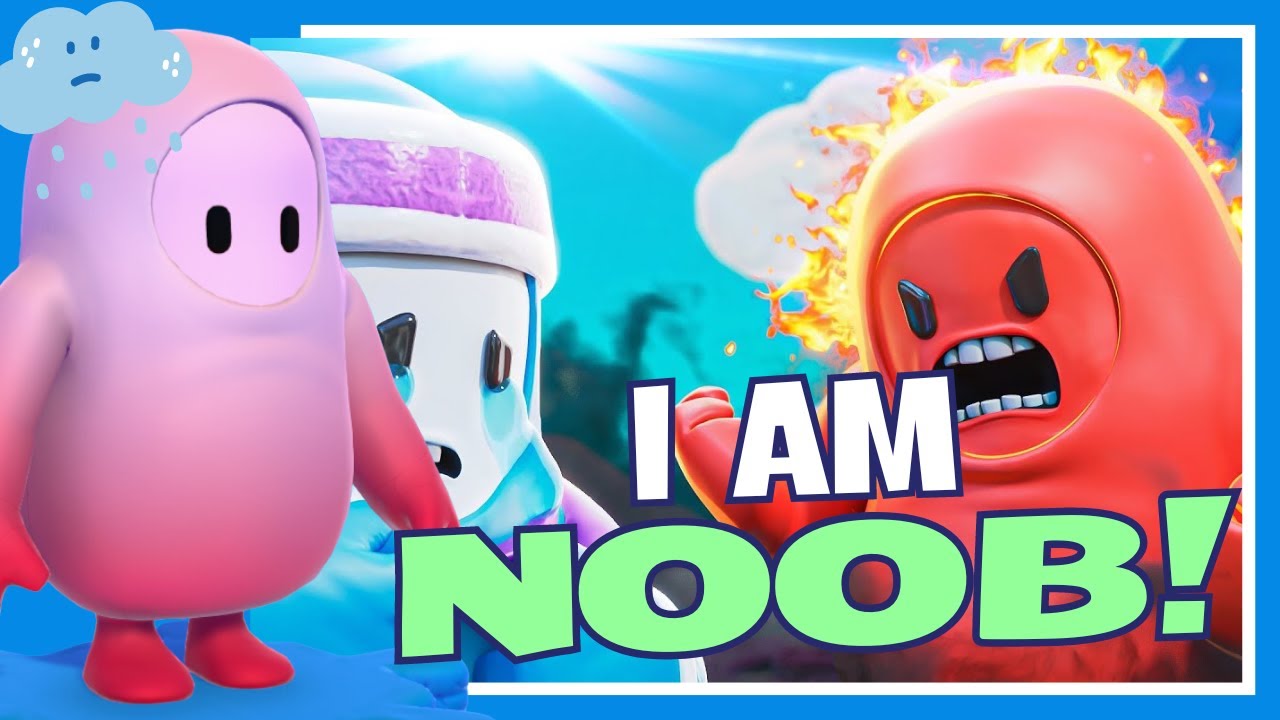 "I am a noob guy" Fall guys Explore mode Gameplay - YouTube