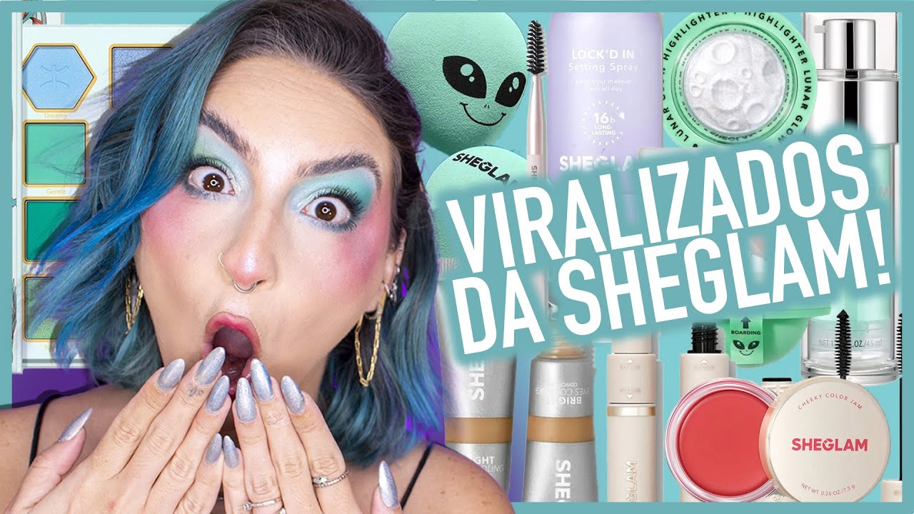 PRODUTOS VIRALIZADOS DE SHEGLAM, SÃO BONS? | VÍCIO BLOG - YouTube