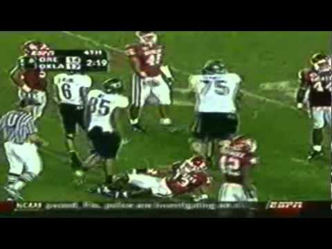 Oregon RB Terrence Whitehead 35 yard gain on screen pass vs. Oklahoma ...
