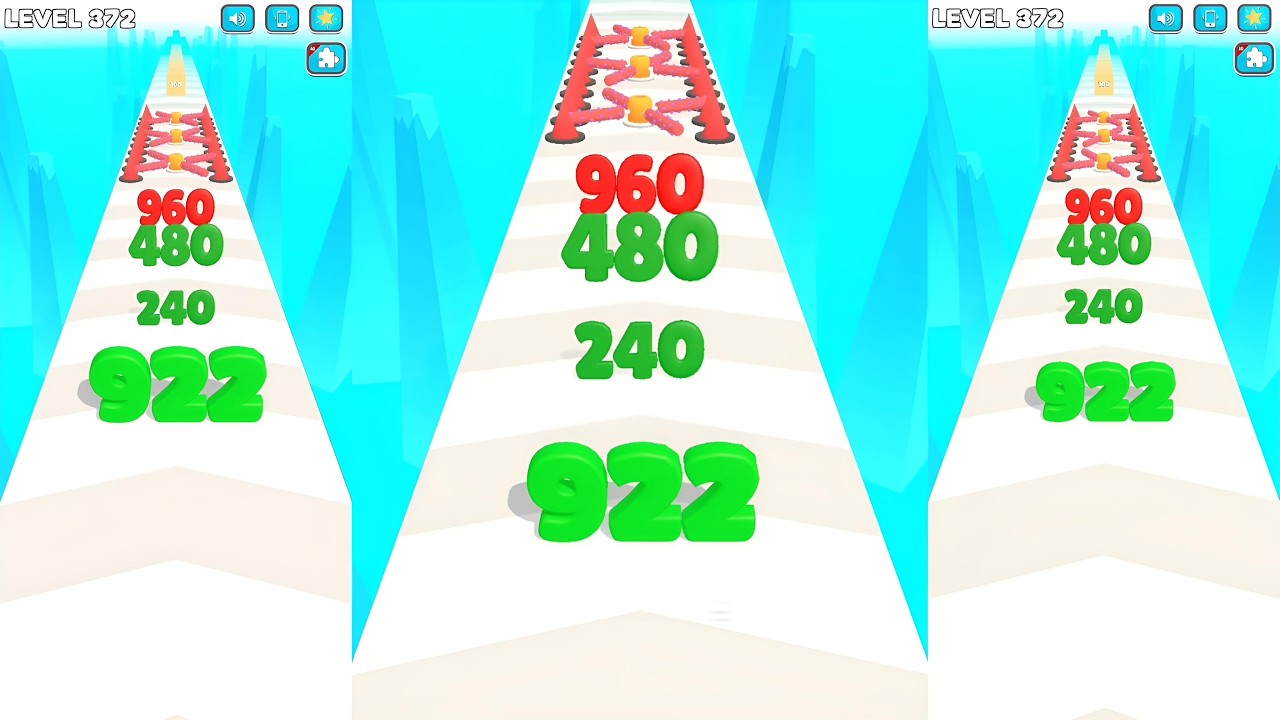 Number Master - going very high potential of scores in this ASMR run ...