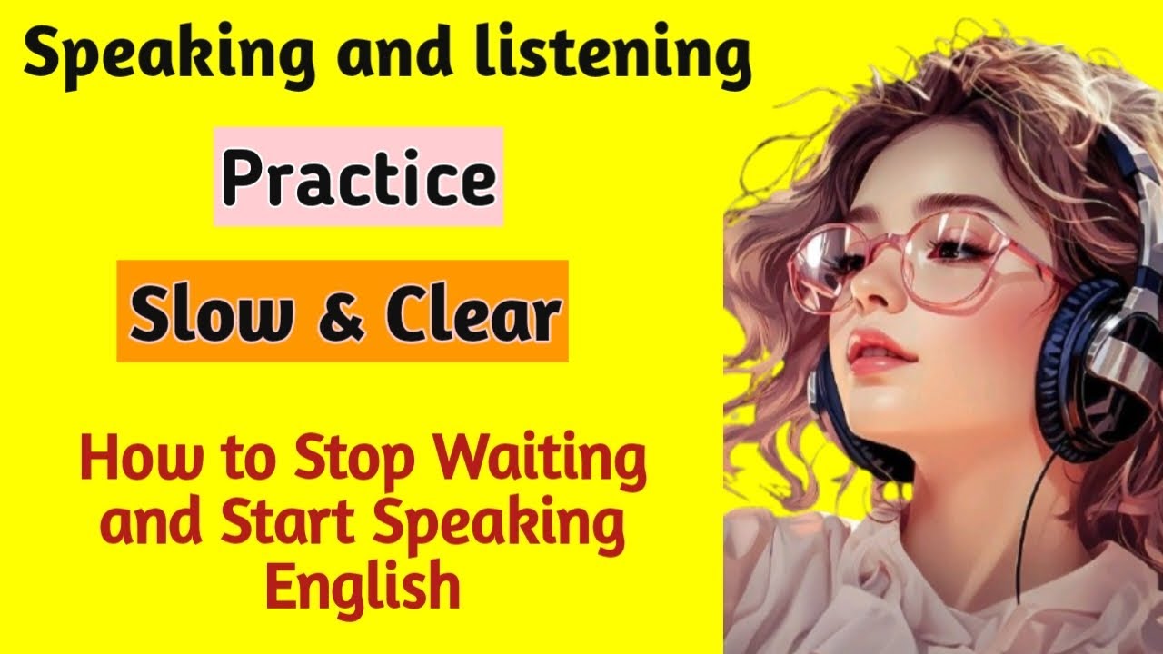How to Stop Waiting and Start Speaking English // English podcast ...