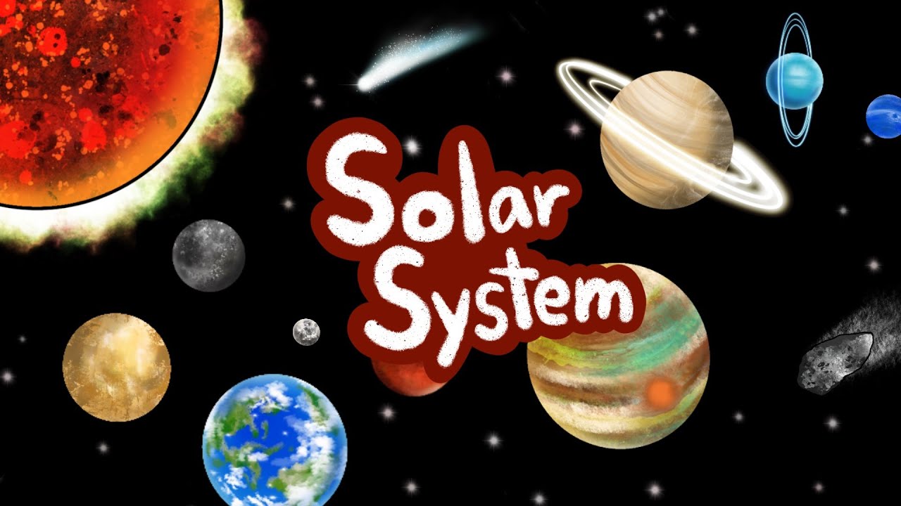 Solar system | Planets | Space | Let's learn different planets in our ...