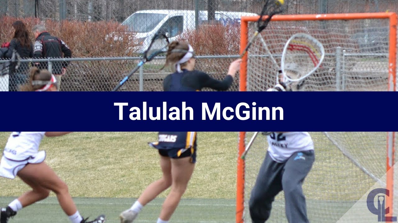 Talulah McGinn Lacrosse Highlights - CO 2022 - Goal - YouTube