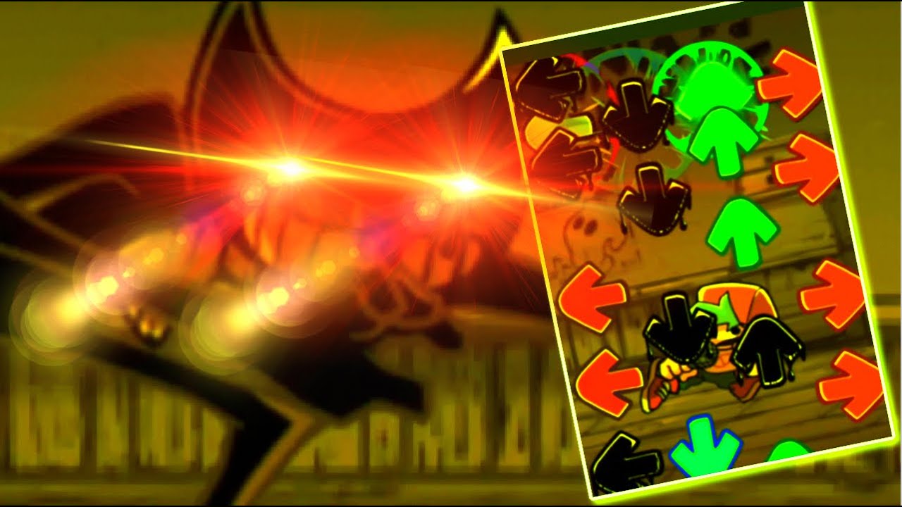 Nightmare Run but it's HELL CHART V2 Rechart | FNF Indie Cross Bendy ...