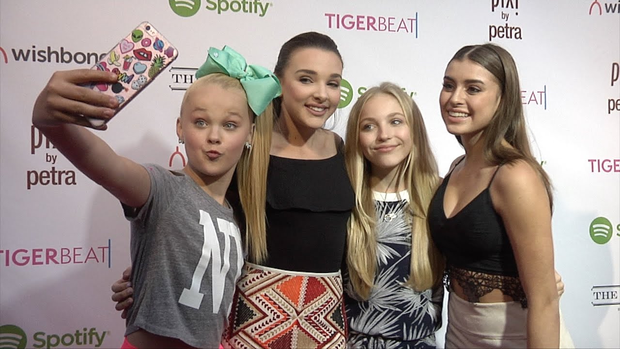Dance Moms Crew Jojo Kendall Brynn Kalani Tigerbeat Launch Event