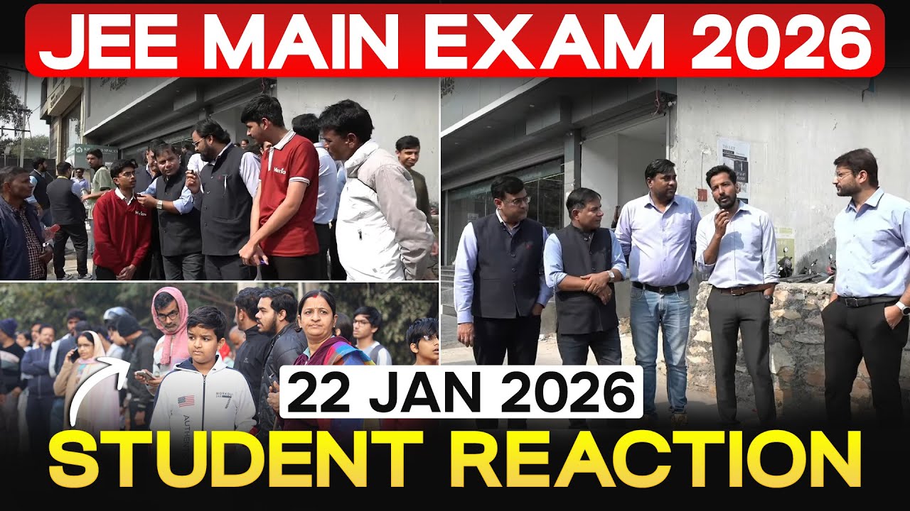 JEE Main 2026: LIVE from Center 🔴 | Session-1 Day Shift-1 | 22nd January | Motion JEE #jee2026 # ...