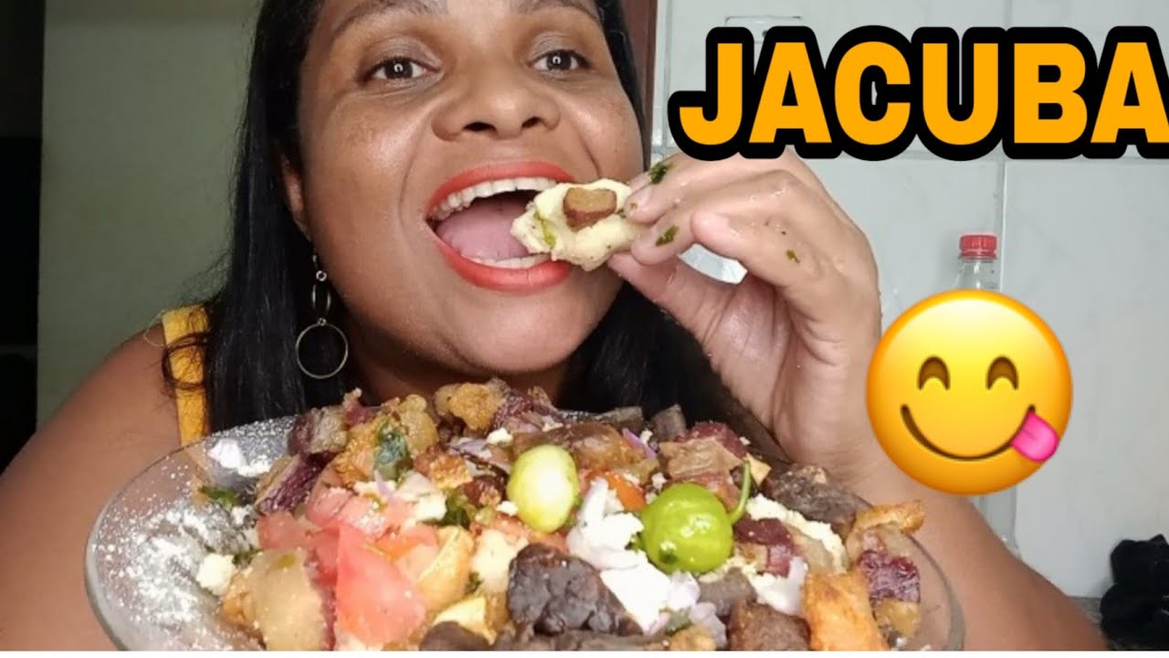 COMENDO JACUBA 🤤🤤MINHA JANTA DELÍCIA - YouTube