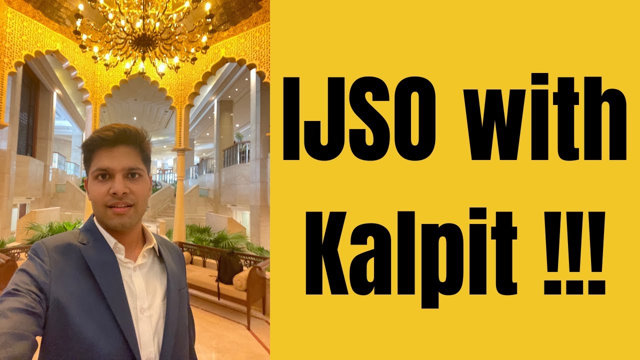 10x Your IJSO Prep with Kalpit Veerwal - YouTube