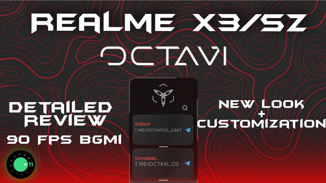 Octavi OS for Realme X3 | Best customization rom ever - YouTube