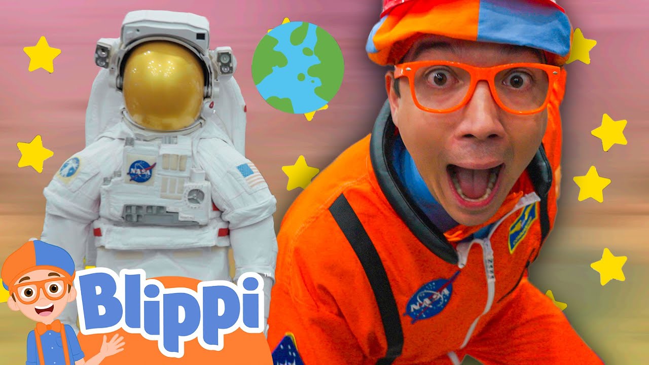 Blippi's Out Of This World Space Trip 🚀 STEM Learning | Kids TV Show ...
