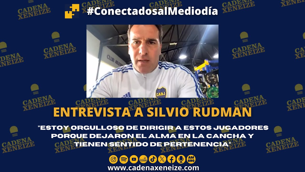 Entrevista a Silvio Rudman en #ConectadosalMediodía - YouTube