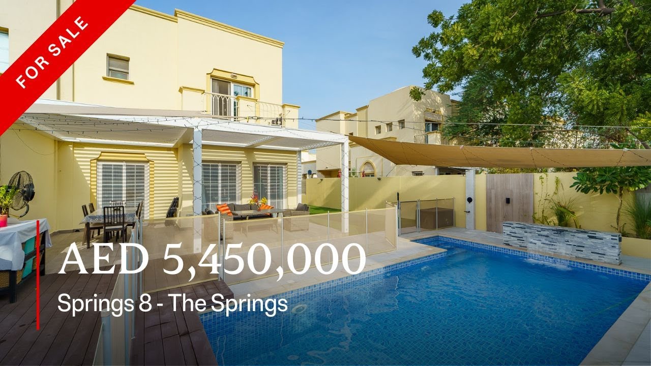 Exceptional Fully Upgraded 3-Bedroom Villa With Private Pool In Springs ...