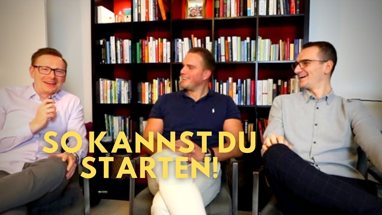 Interview mit Maurice Bork und Ronald Brod! AKTIEN VS IMMO / Wie fängt ...