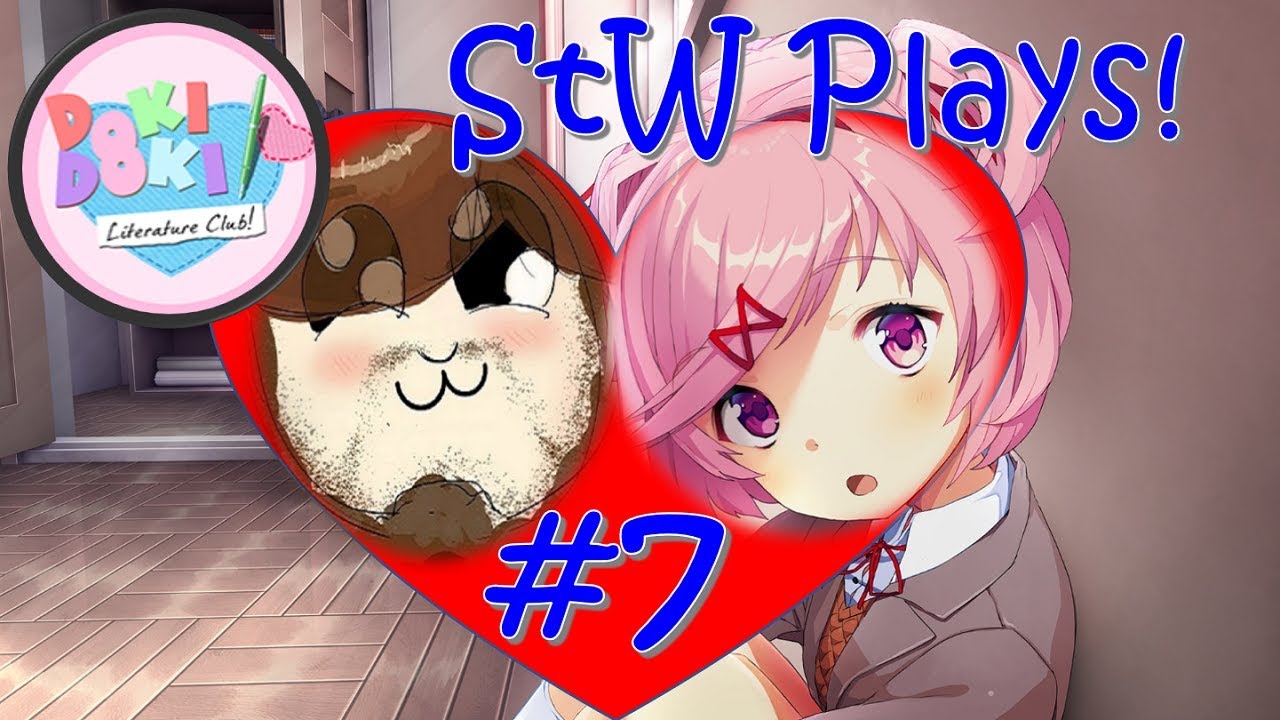 NATSUKI IS SO SWEET!!! | Doki Doki Literature Club! ep 7 | Sutton the ...