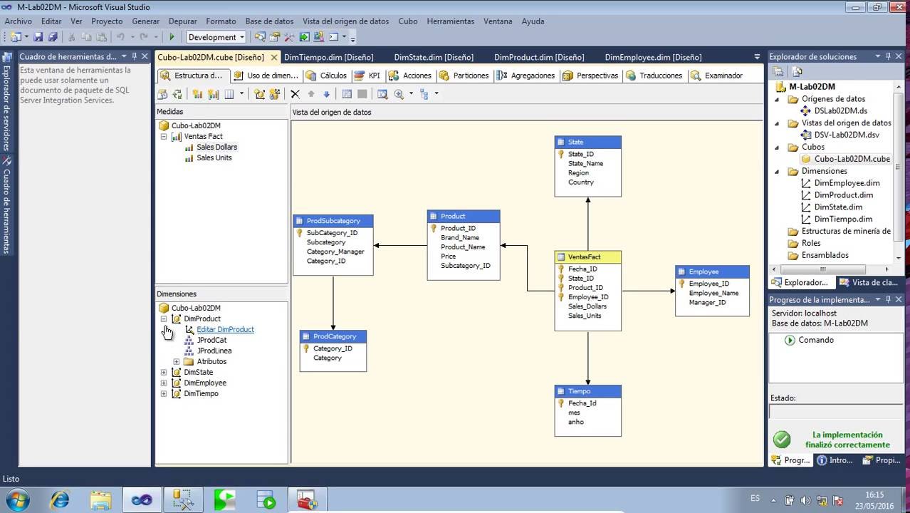 Business Intelligence - Cubo OLAP - SSIS Visual Studio 2010 SQL Server 2008 - YouTube