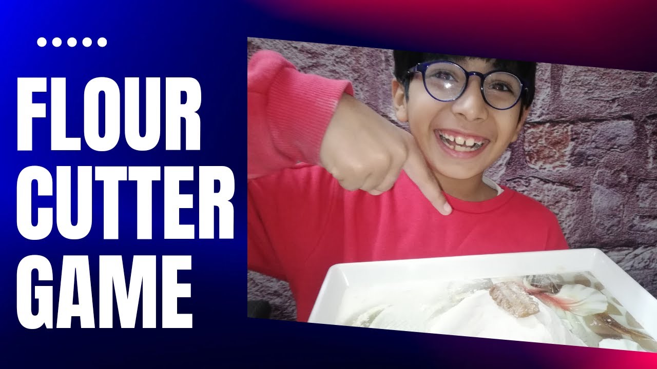 Cut the flour challenge game|| flour cutter game || @mikailvlogs37 ...
