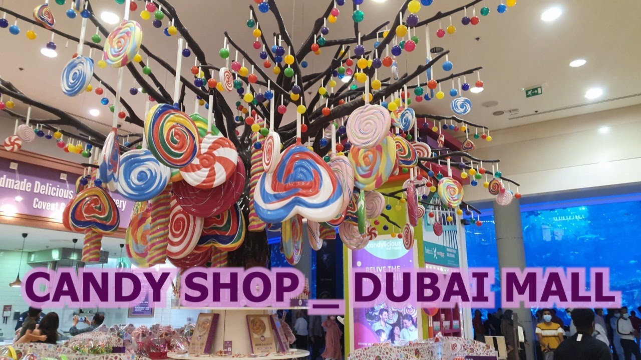 Candylicious - Dubai Mall/Biggest Candy Shop in UAE - YouTube