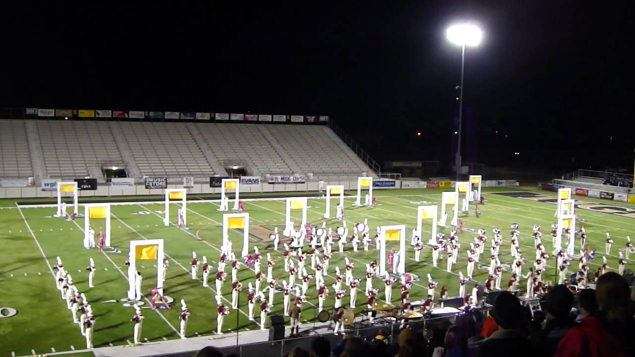 Jenks HS Marching Band 6A OBA Finals 2011 - YouTube