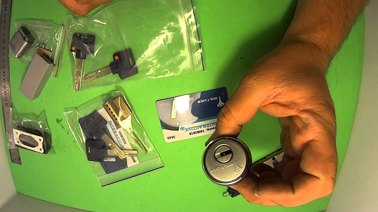High Security Key Locks - YouTube