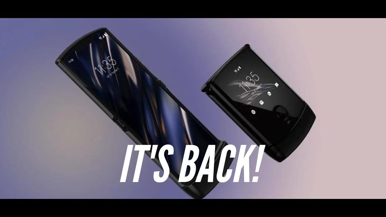 The Motorola Razr is Back as a $1,500 Foldable! - YouTube