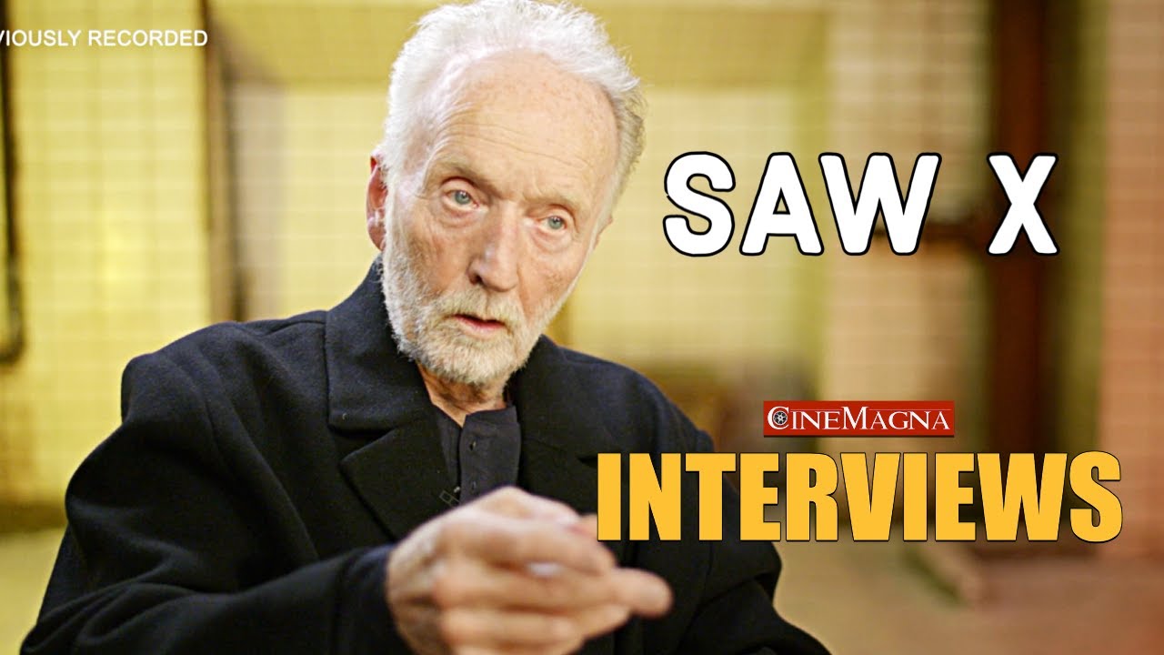Saw X Movie Cast and Crew Interviews - YouTube
