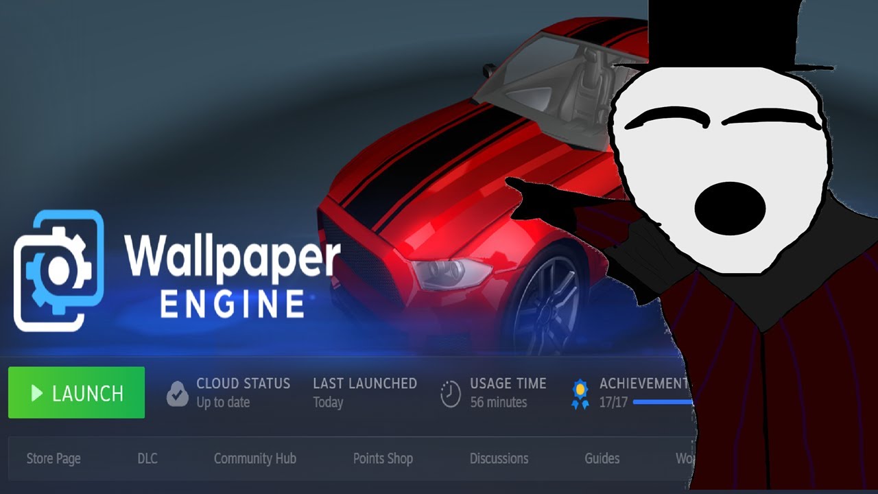 How I got ALL the ACHIEVEMENTS in WALLPAPER ENGINE - YouTube