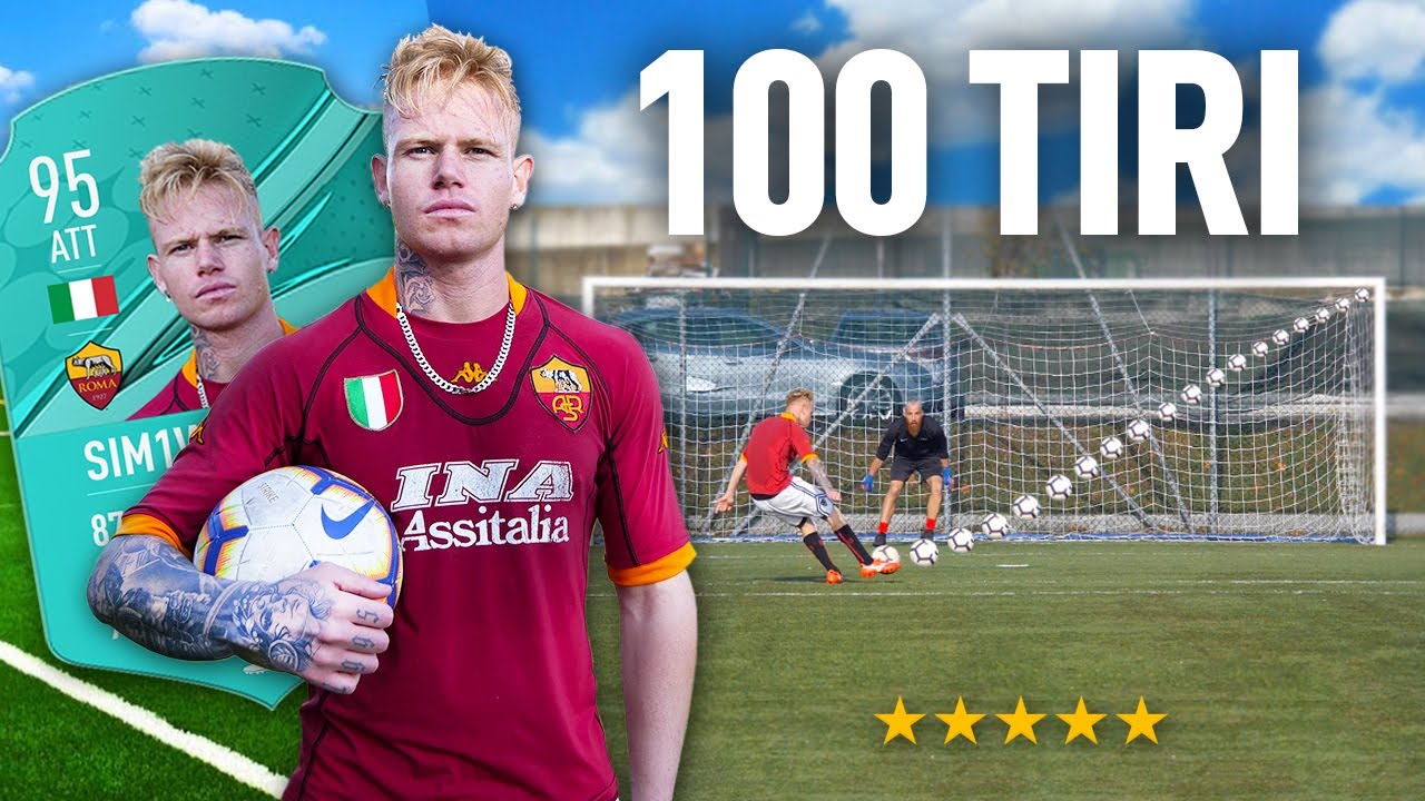 🎯⚽️ 100 TIRI CHALLENGE: SIM1WORKOUT | Quanti Goal Segnerà su 100 tiri ...